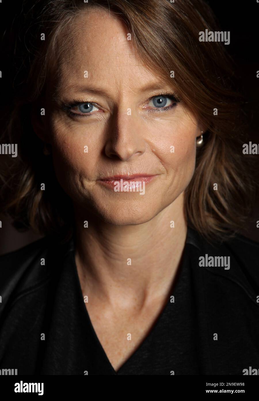 Actress Jodie Foster, from the upcoming film "Elysium", poses for a ...