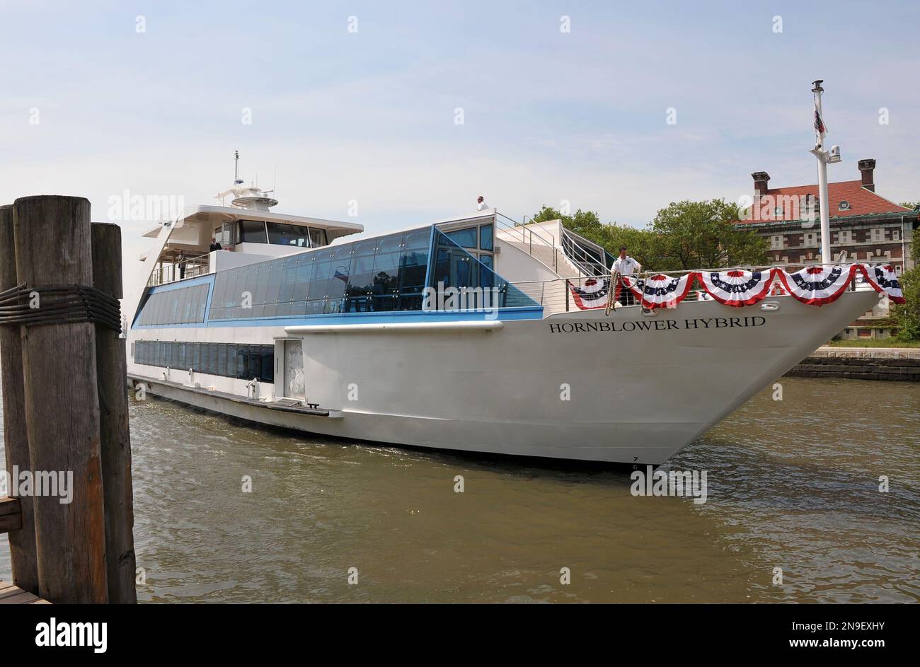 COMMERCIAL IMAGE - In this photo provided by Statue Cruises, M/V ...