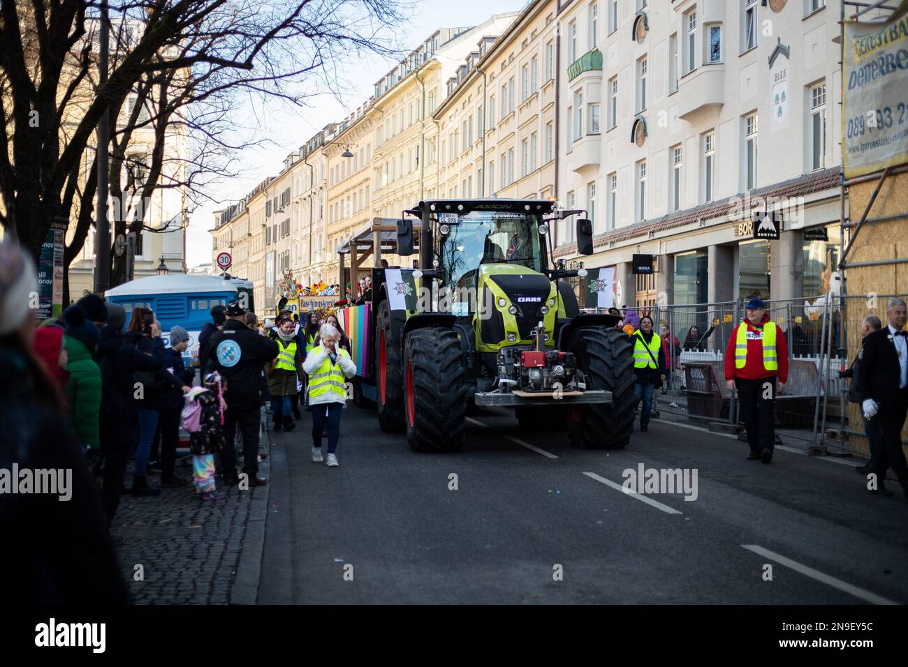 On February 12, 2023 several carnival groups made a parade through ...