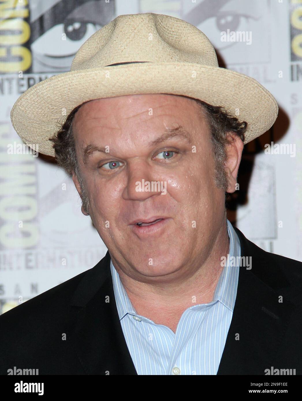 Actor John C. Reilly, from the film "Wreck-It Ralph", arrives at the ...