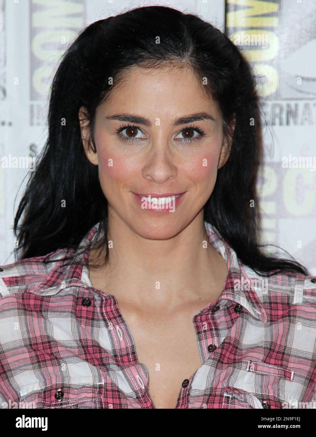 Actress Sarah Silverman, from the film "Wreck-It Ralph", arrives at the ...