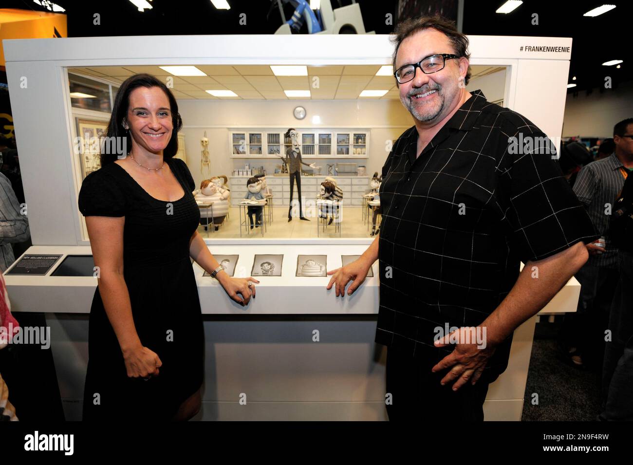 Producer Allison Abbate, left, and executive producer Don Hahn, left ...
