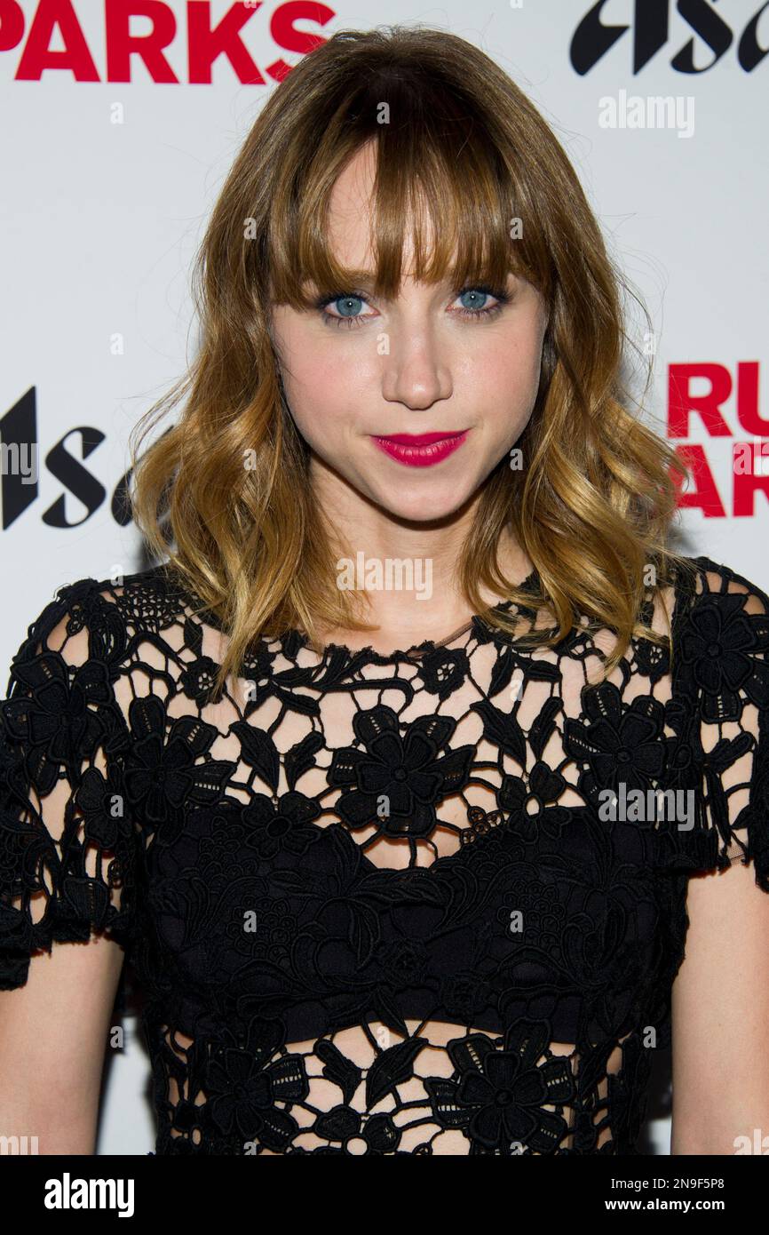 Zoe Kazan attends the "Ruby Sparks" premiere on Wednesday, July 11 ...