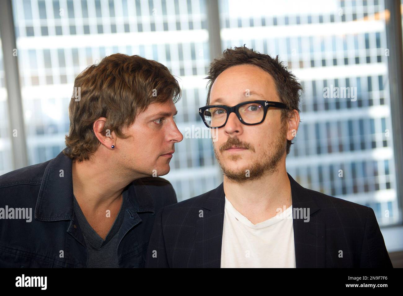 Rob Thomas, left, and Paul Doucette of Matchbox Twenty pose for a ... Rob Thomas, left, and Paul Doucette of Matchbox Twenty pose for a ...