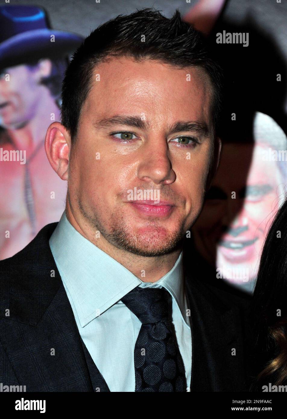 Channing Tatum arrives at the Magic Mike Premiere at the Mayfair Hotel ...