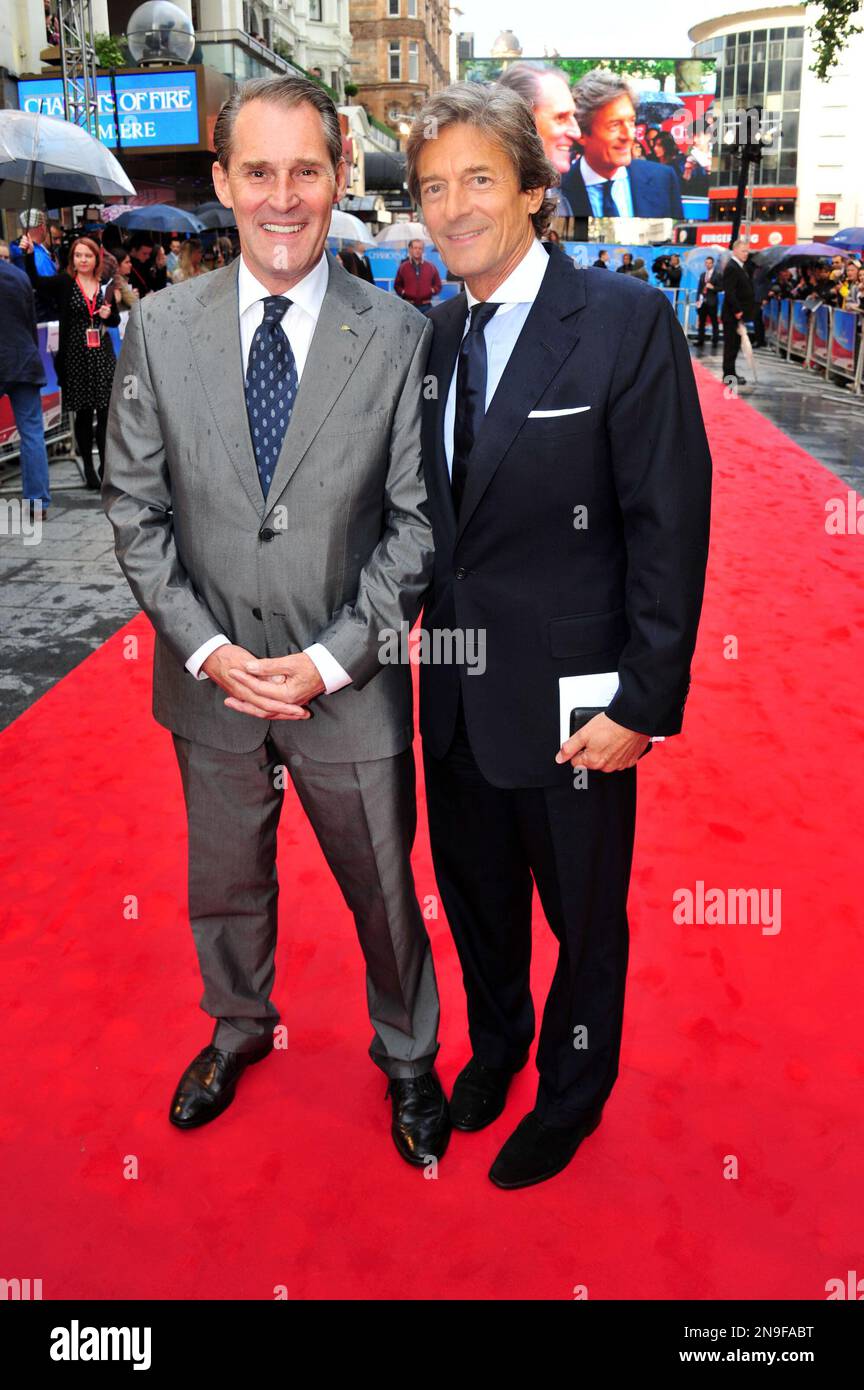 Ben CrosS and Nigel Havers arrives at the Chariots of Fire Great ...