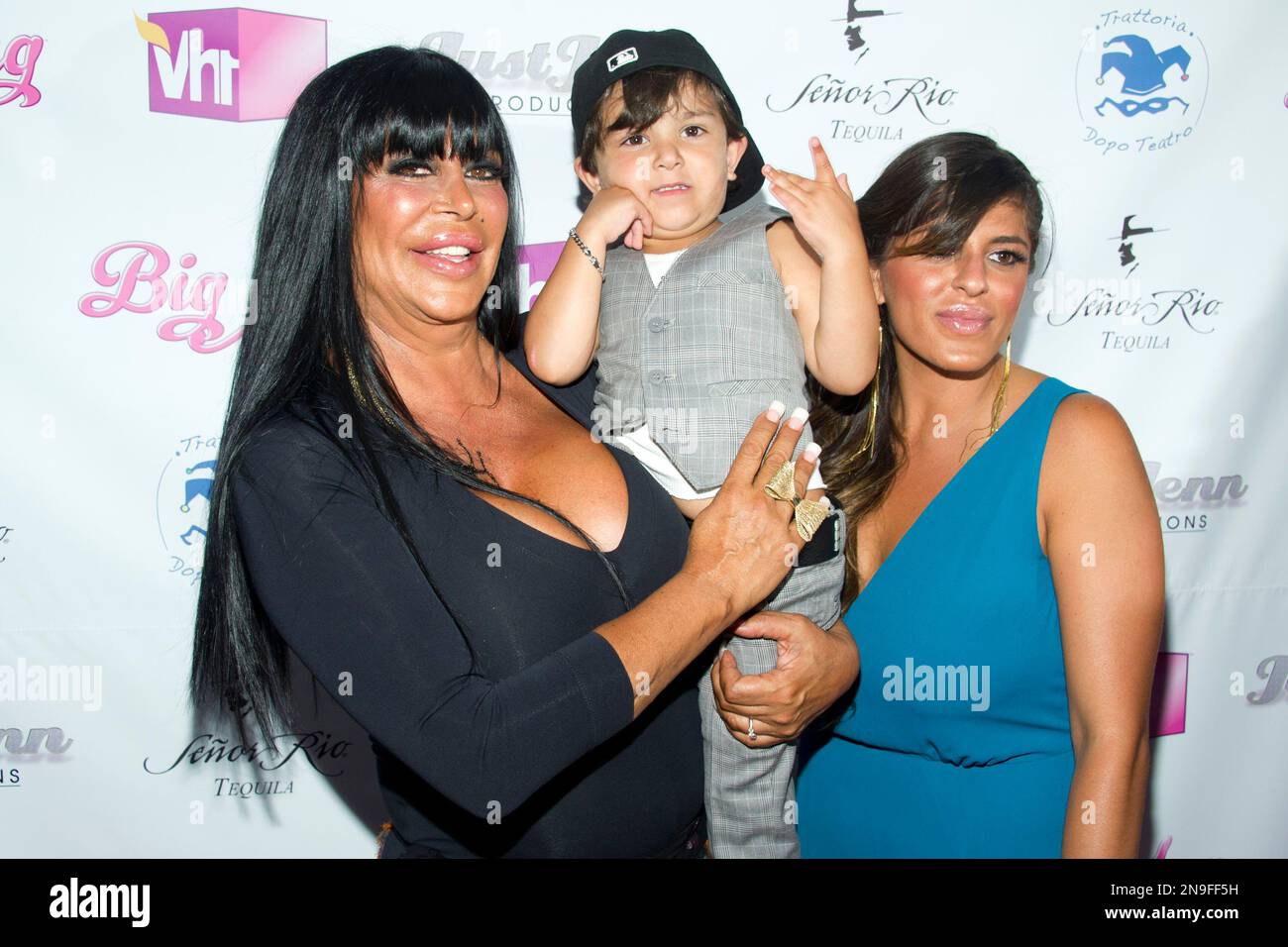 Angela Raiola, better know as Big Ang, her grandson and daugter arrive ...