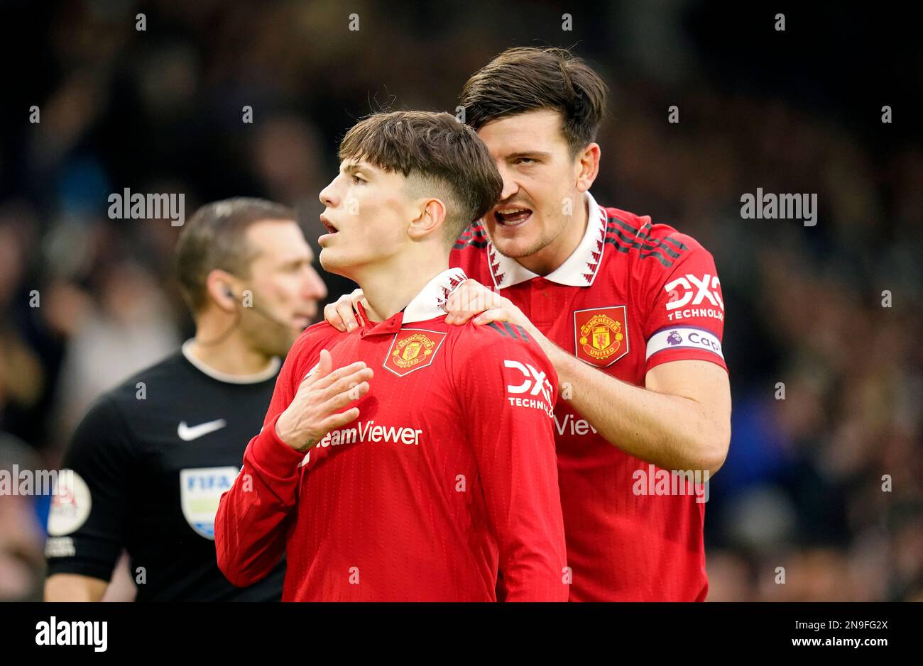 Manchester United's Alejandro Garnacho celebrates scoring their side's ...