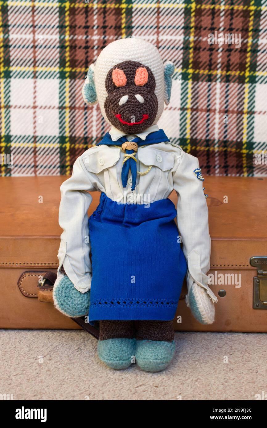 teddy bear monkey dressed as girl scout from Czech Republic - ABS scout ...
