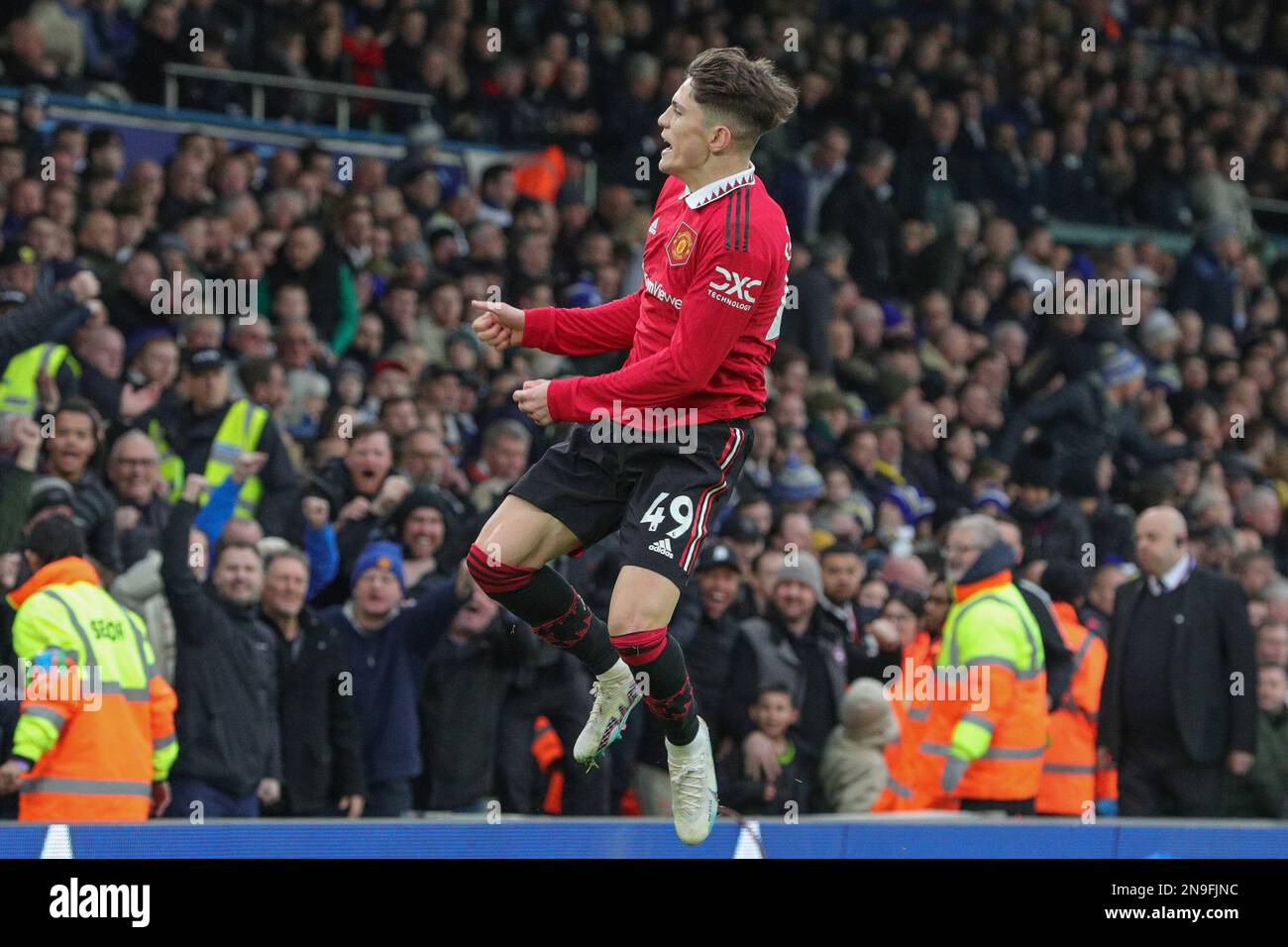 Alejandro garnacho goal hi-res stock photography and images - Alamy