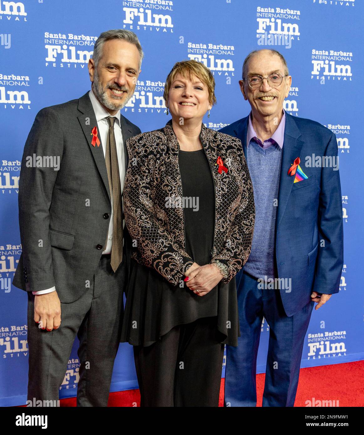 Santa Barbara, USA. 11th Feb, 2023. (l-r) Jeffrey Schwarz p.g.a ...