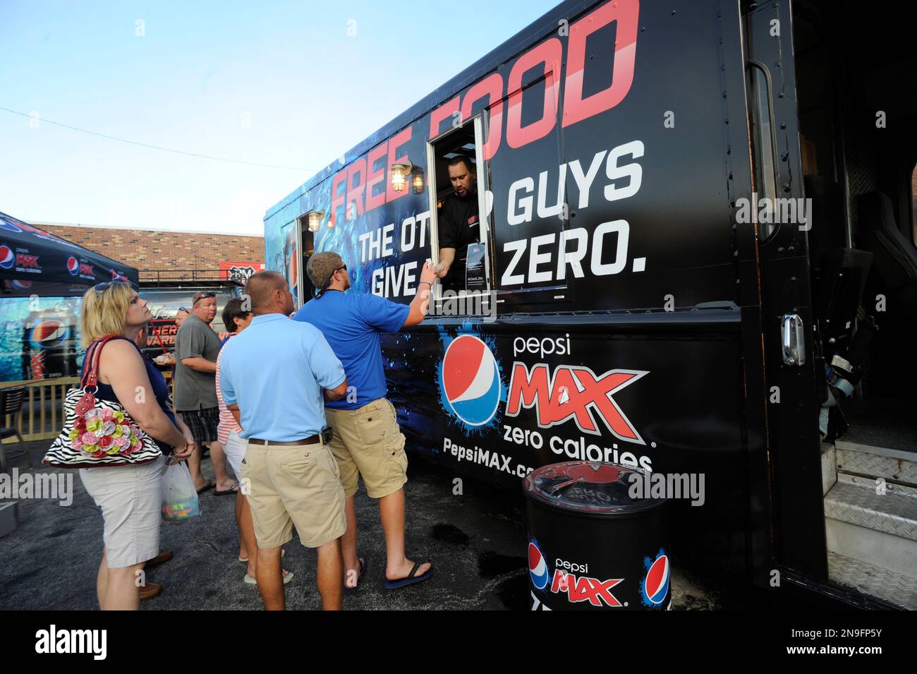 Race fans gather to see #24 Pepsi MAX driver Jeff Gordon at the Pepsi ...