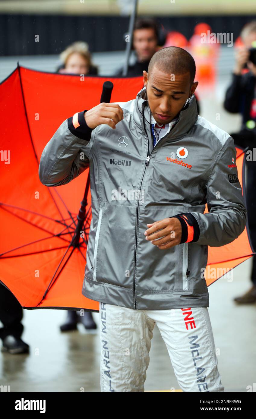 Britain's Lewis Hamilton McLaren-Mercedes Formula 1 car driver loses ...