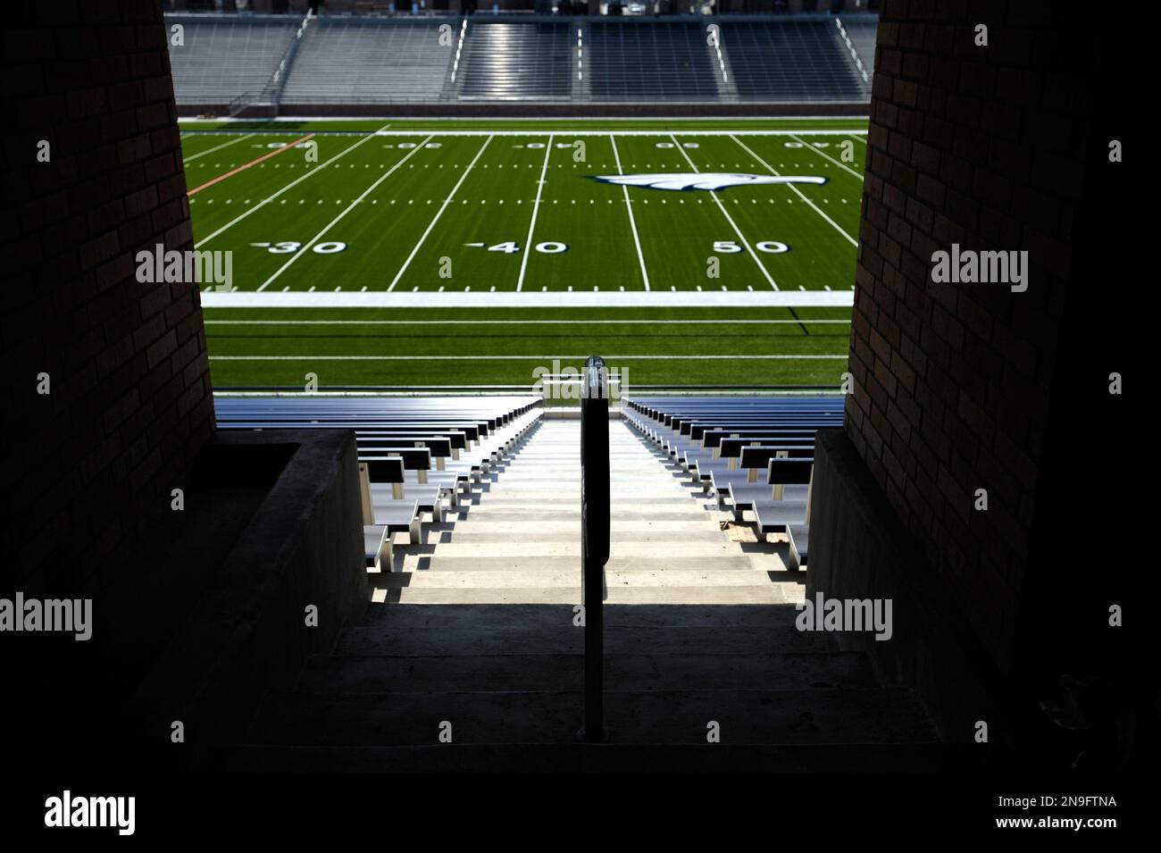 June 26, 2012 - A view of the field and reserved seating from home side ...