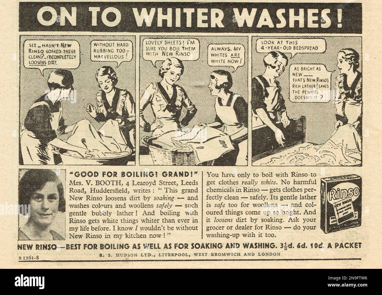 Washing powder advert hi-res stock photography and images - Alamy