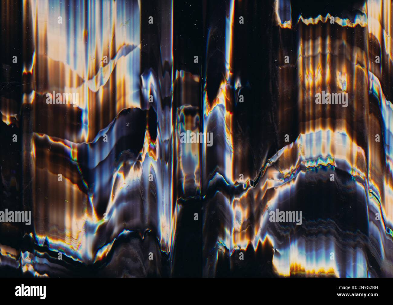 glitch overlay screen distortion dust scratches Stock Photo - Alamy