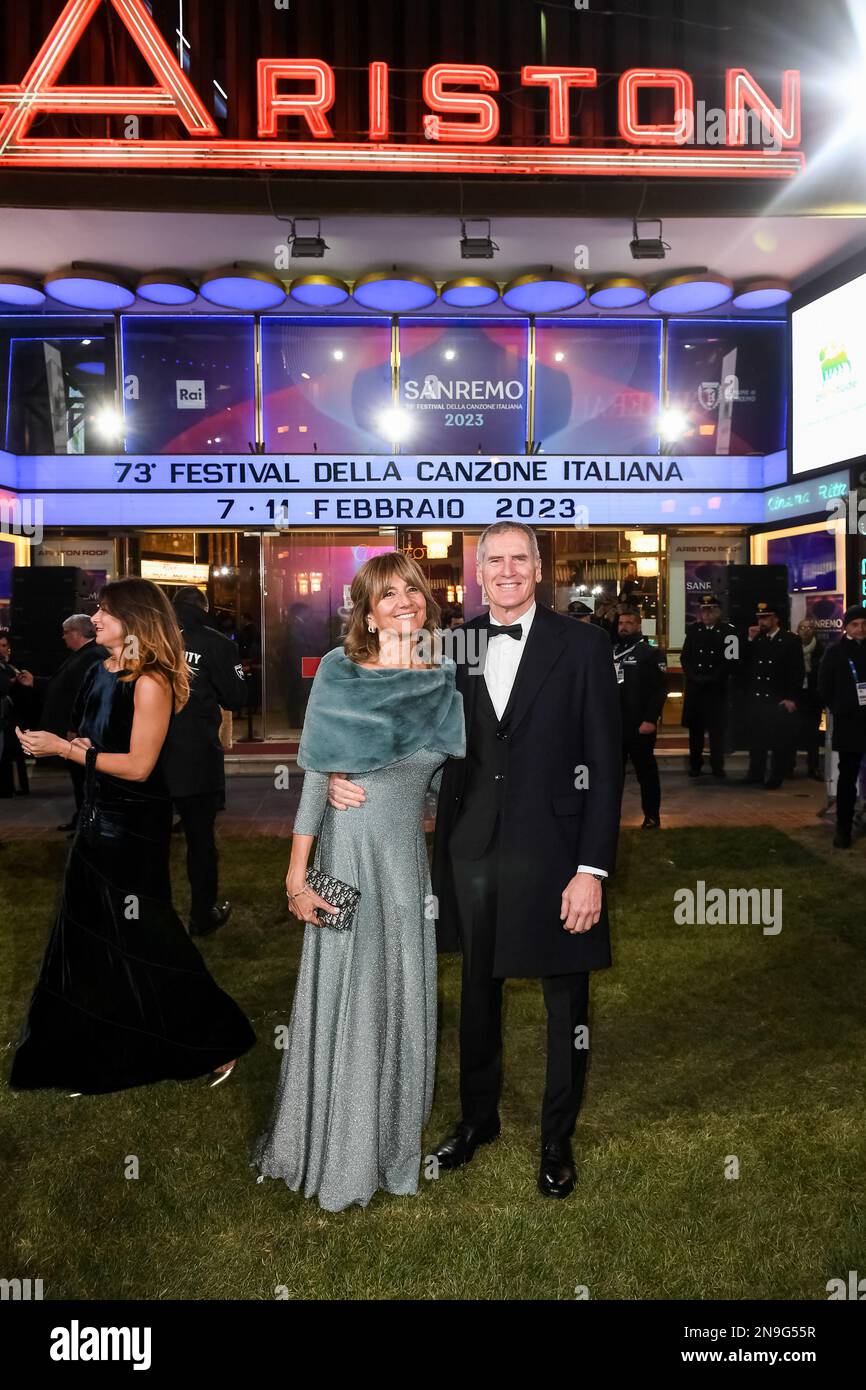 Paola Regonelli , Marco Ferragni (Chiara FerragniÕs father) 73rd ...