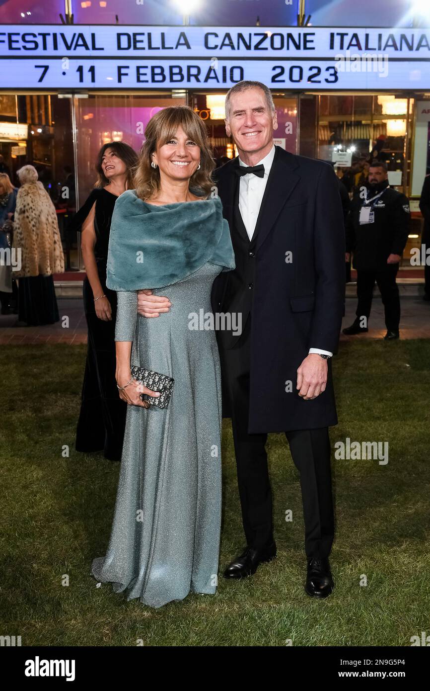 Paola Regonelli , Marco Ferragni (Chiara FerragniÕs father) 73rd ...