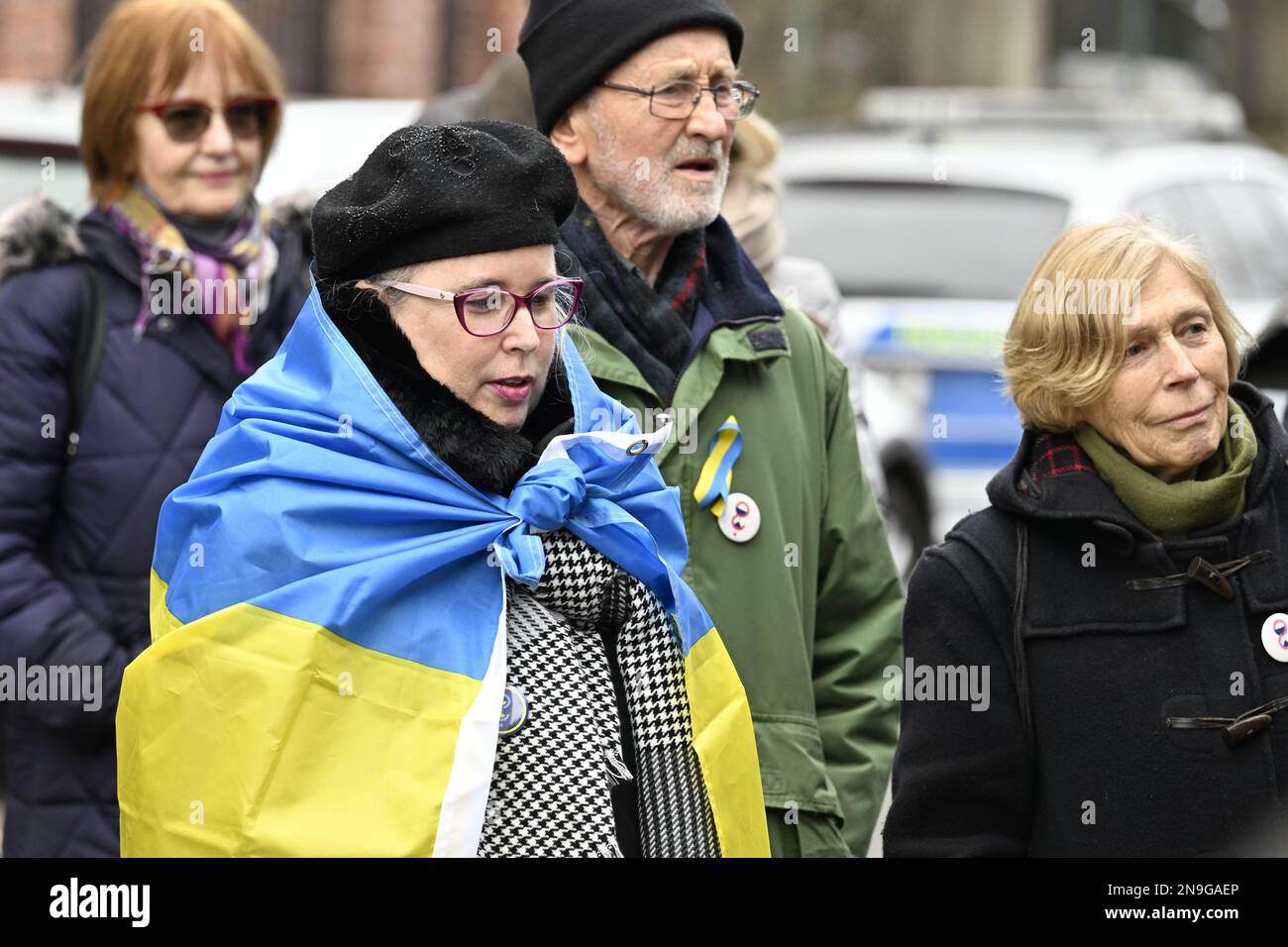 Prague, Czech Republic. 12th Feb, 2023. Public gathering with prayers ...