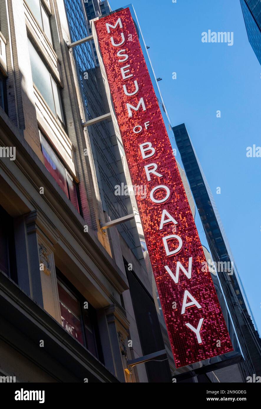 The museum of Broadway is located in the theater district near Times ...