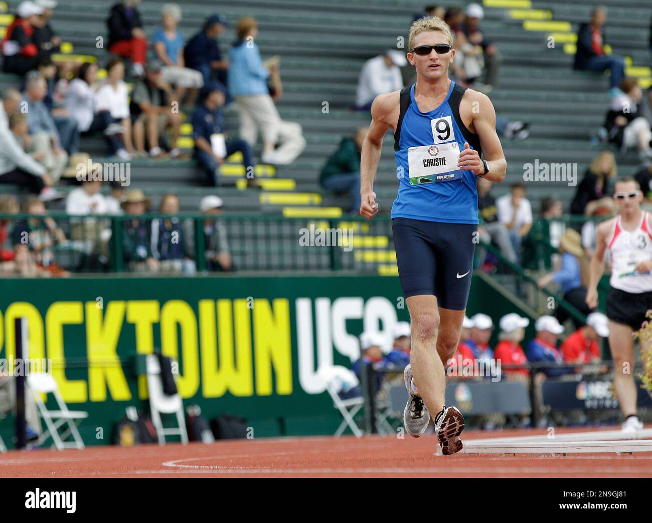 Nick Christie competes in the men's 20 kilometer race walk at the U.S ...