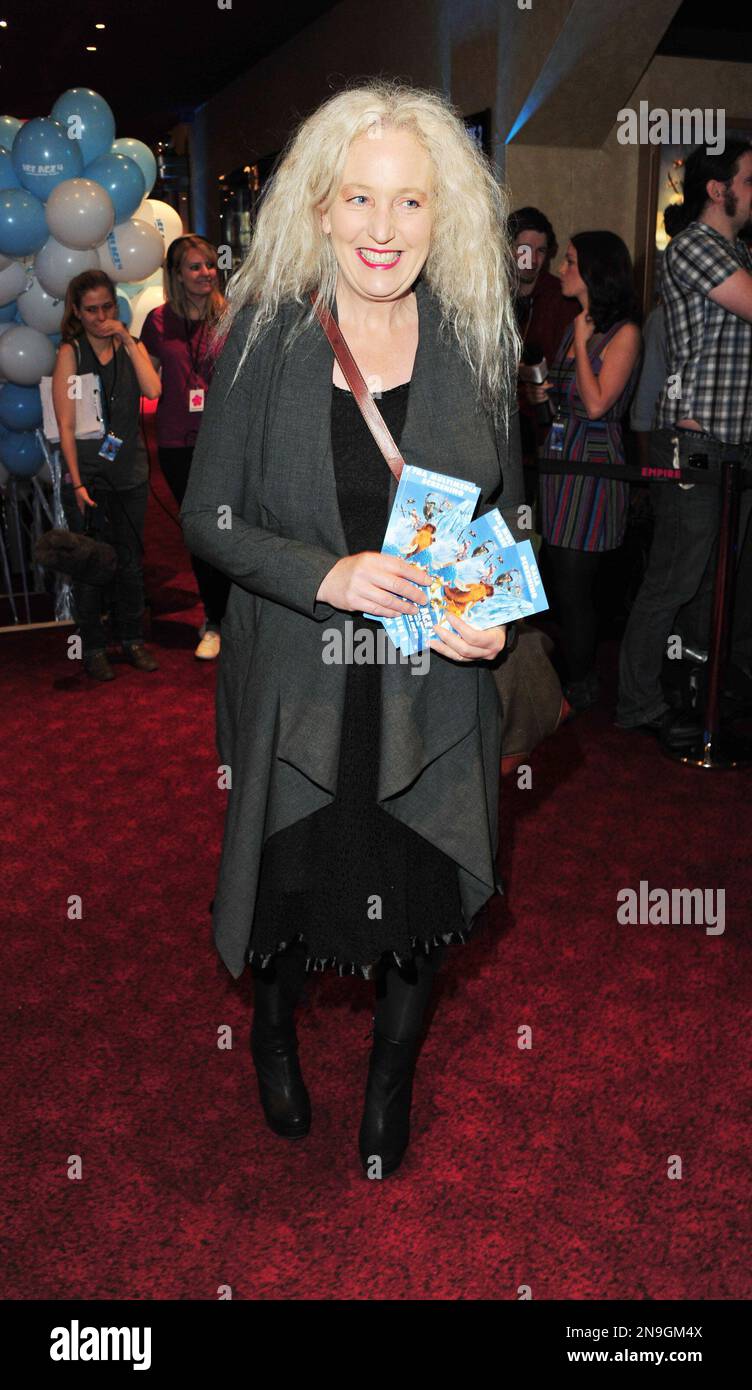 Debbie Bright arrives at the Ice Age 4 Continental Drift Gala Screening ...