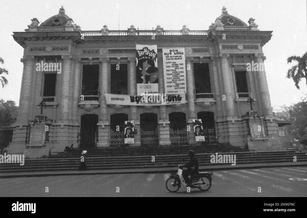 Hanoi's opera house, Jan. 15, 1992 built by the French in colonial days ...