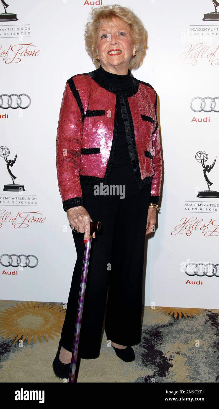 FILE - This March 1, 2012 file photo shows actress Doris Singleton ...