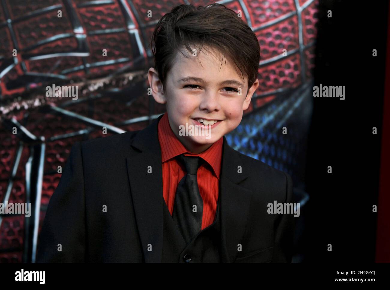 Max Charles attends the world premiere of "The Amazing Spider-Man" at ...