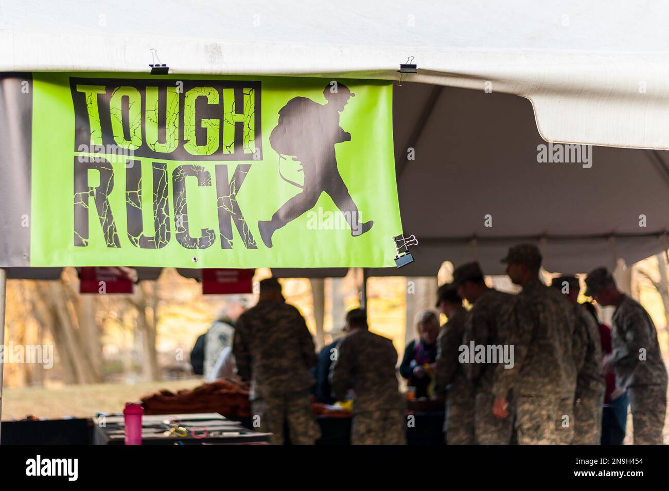Tough ruck sign hi-res stock photography and images - Alamy