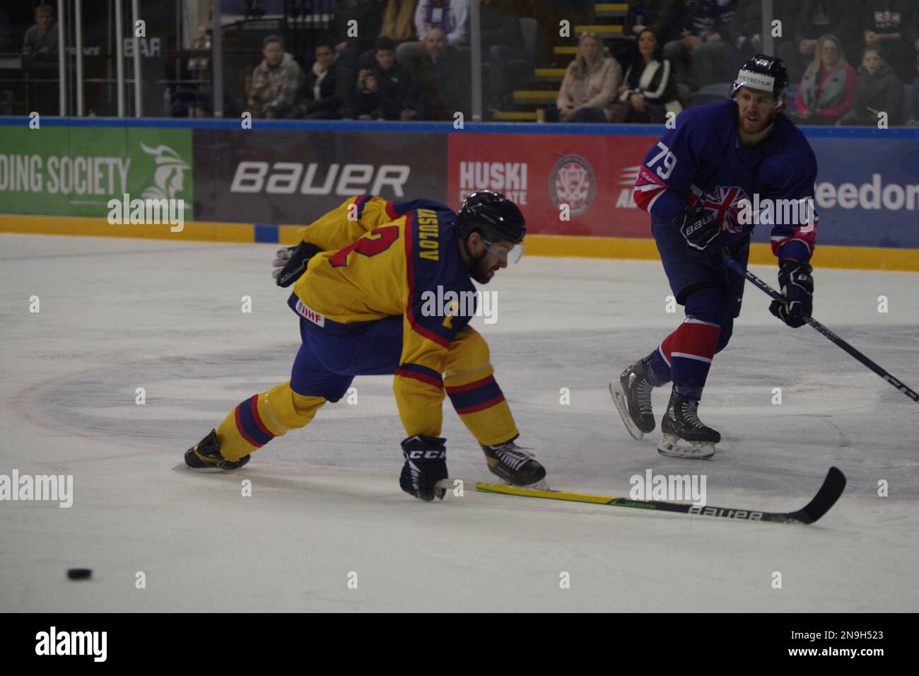 Nottingham, England, 12 February 2023. Timur Rasulov playing for ...