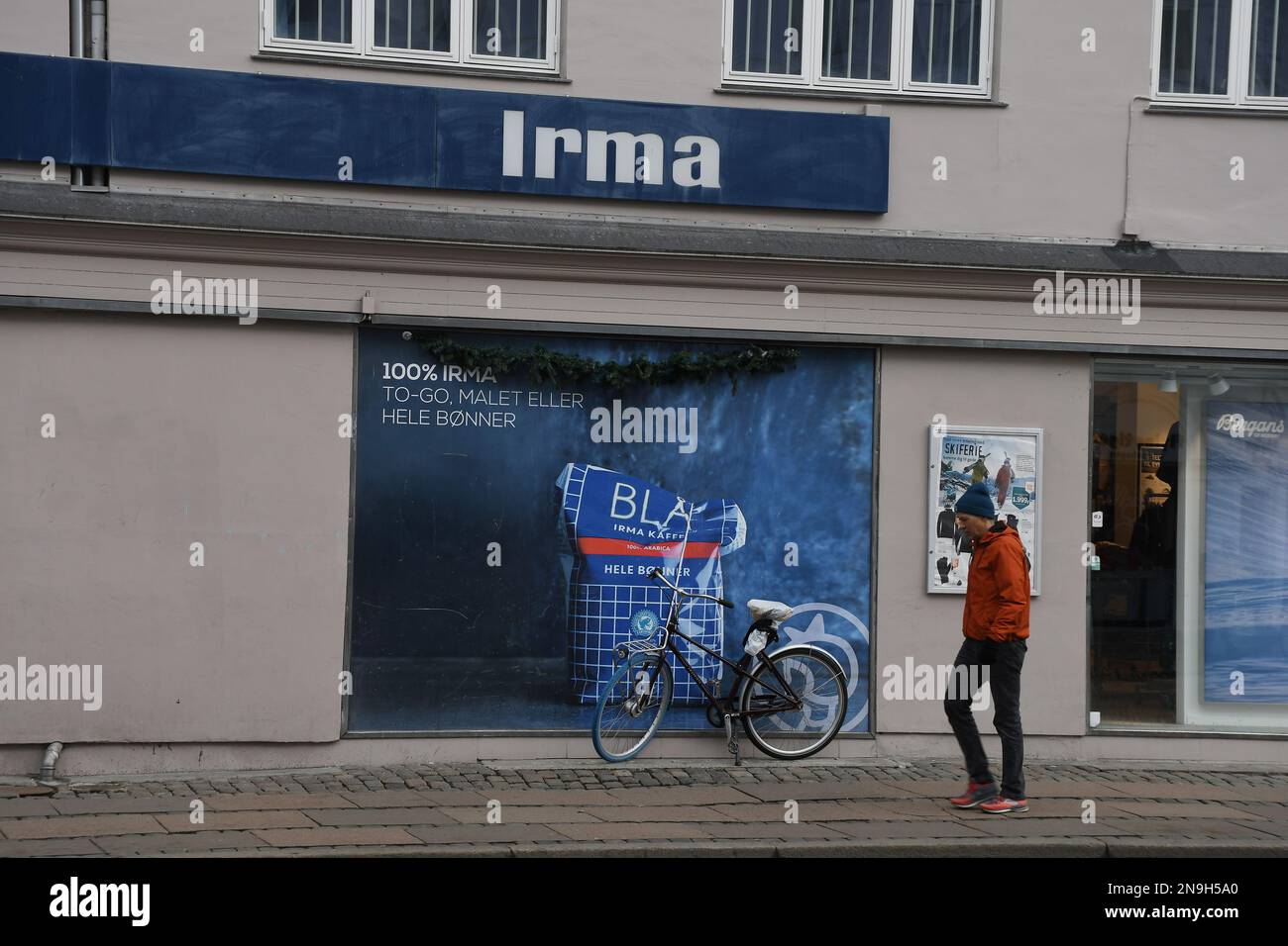 Copenhagen/Denmark/12 February 2023/Irma food market Denmark oldest ...