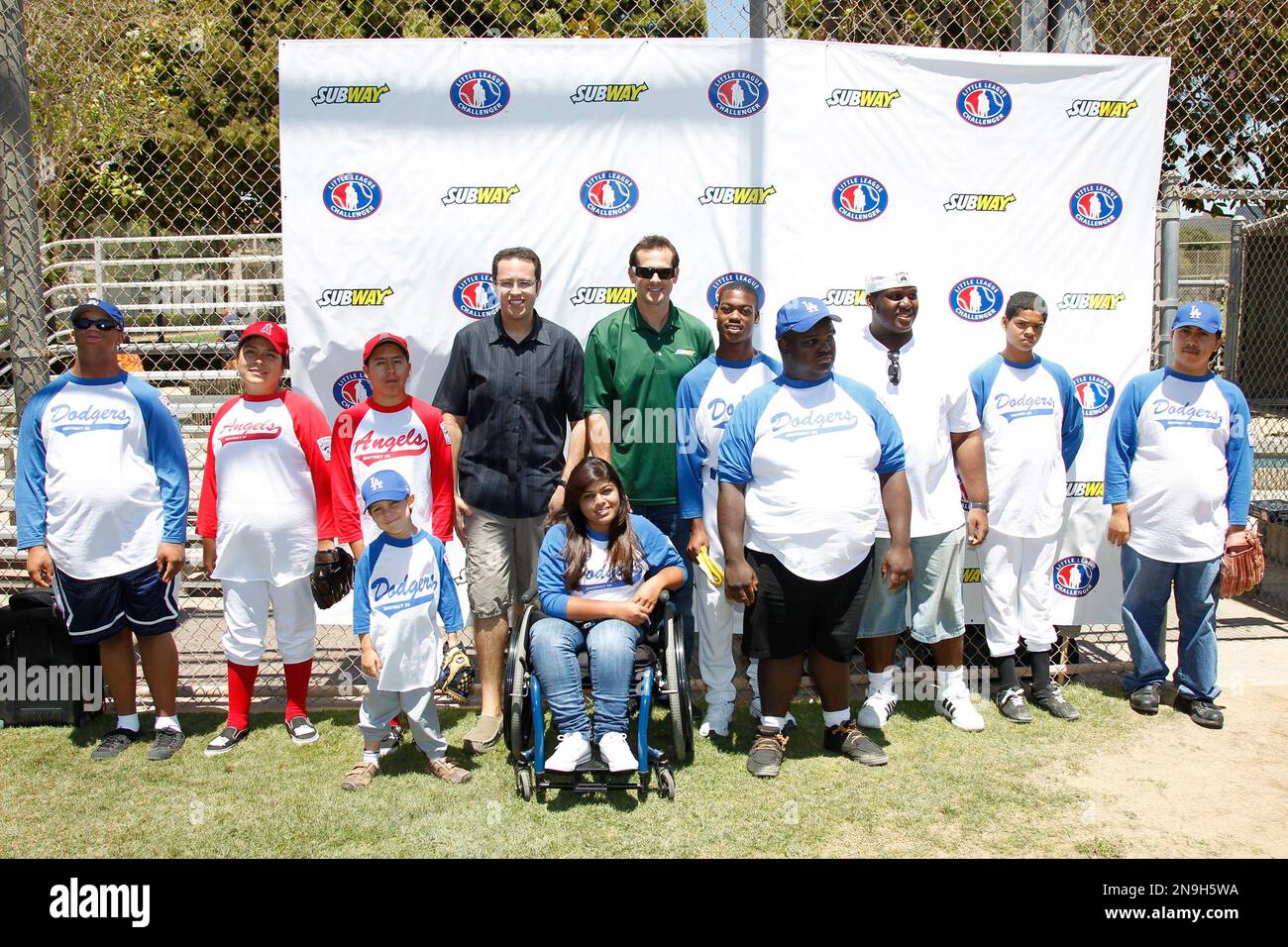 COMMERCIAL IMAGE - Jared "the SUBWAY guy" and baseball All-Star Aaron ...