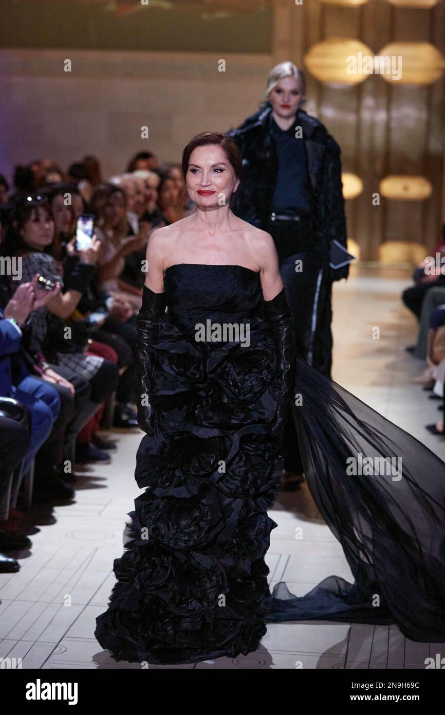 New York, NY, USA. 11th Feb, 2023. Designer Malan Breton F/W 23 runway ...