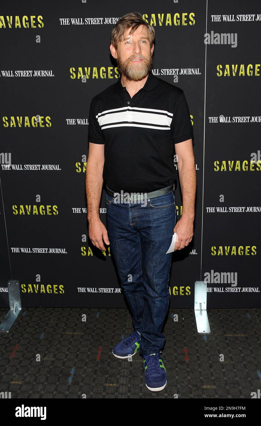 Designer Todd Oldham attends a special screening of "Savages" at the ...