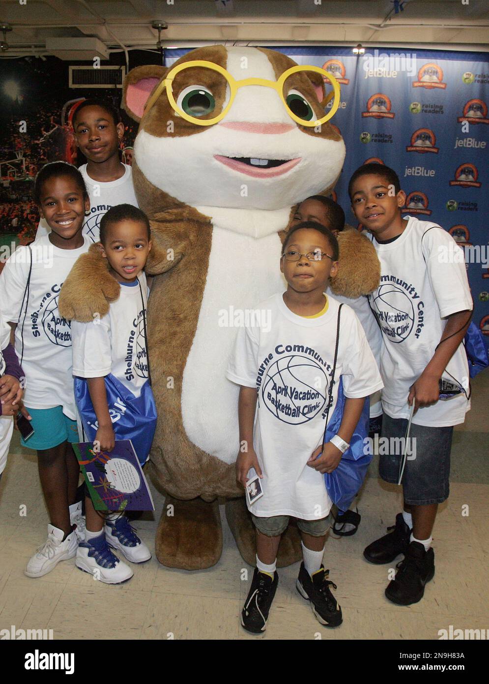 Hooper from PBS KIDS welcomes children at the launch of Soar With ...