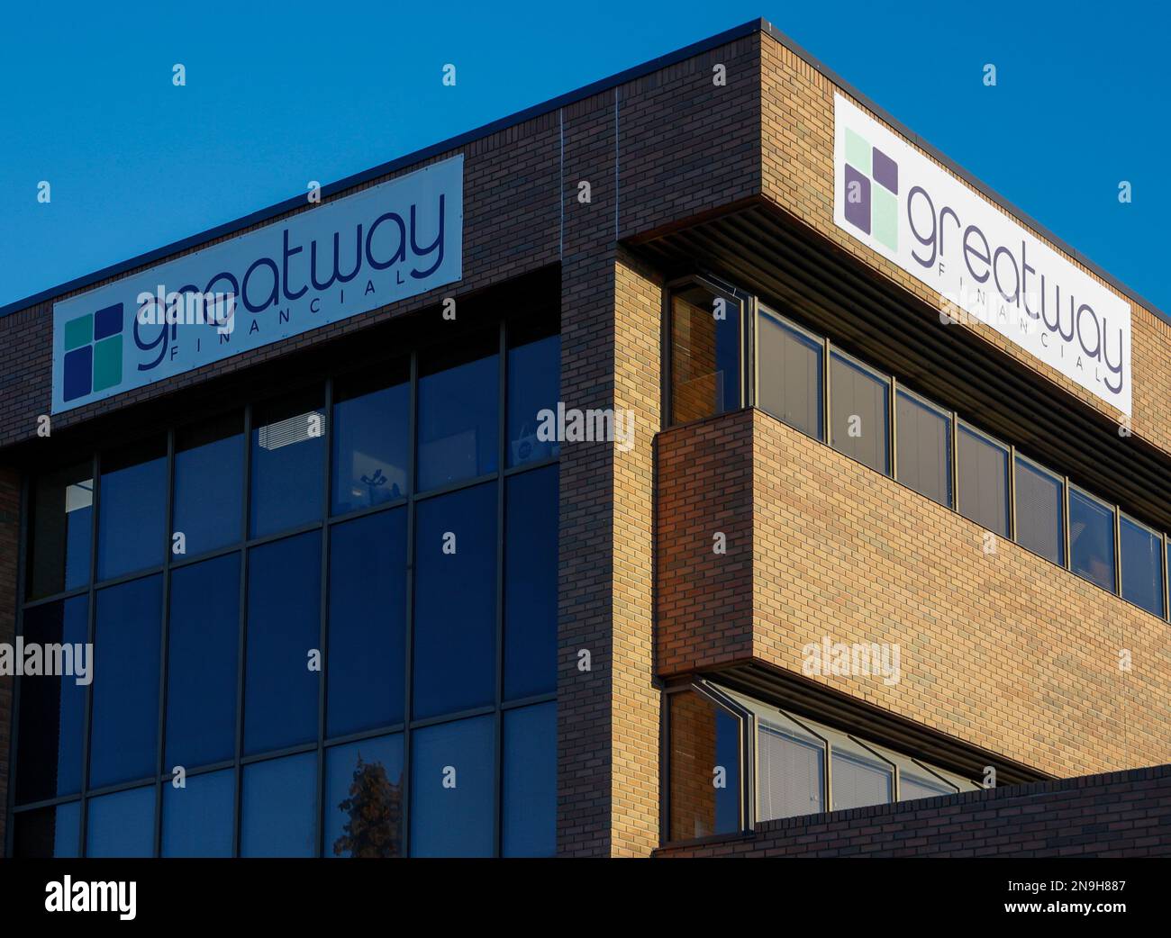 The offices of Greatway Financial in Calgary, Alta., Tuesday, Feb. 7 ...