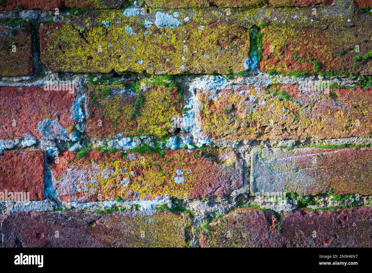 Texture wall background pattern of old vintage weathered brick Stock ...