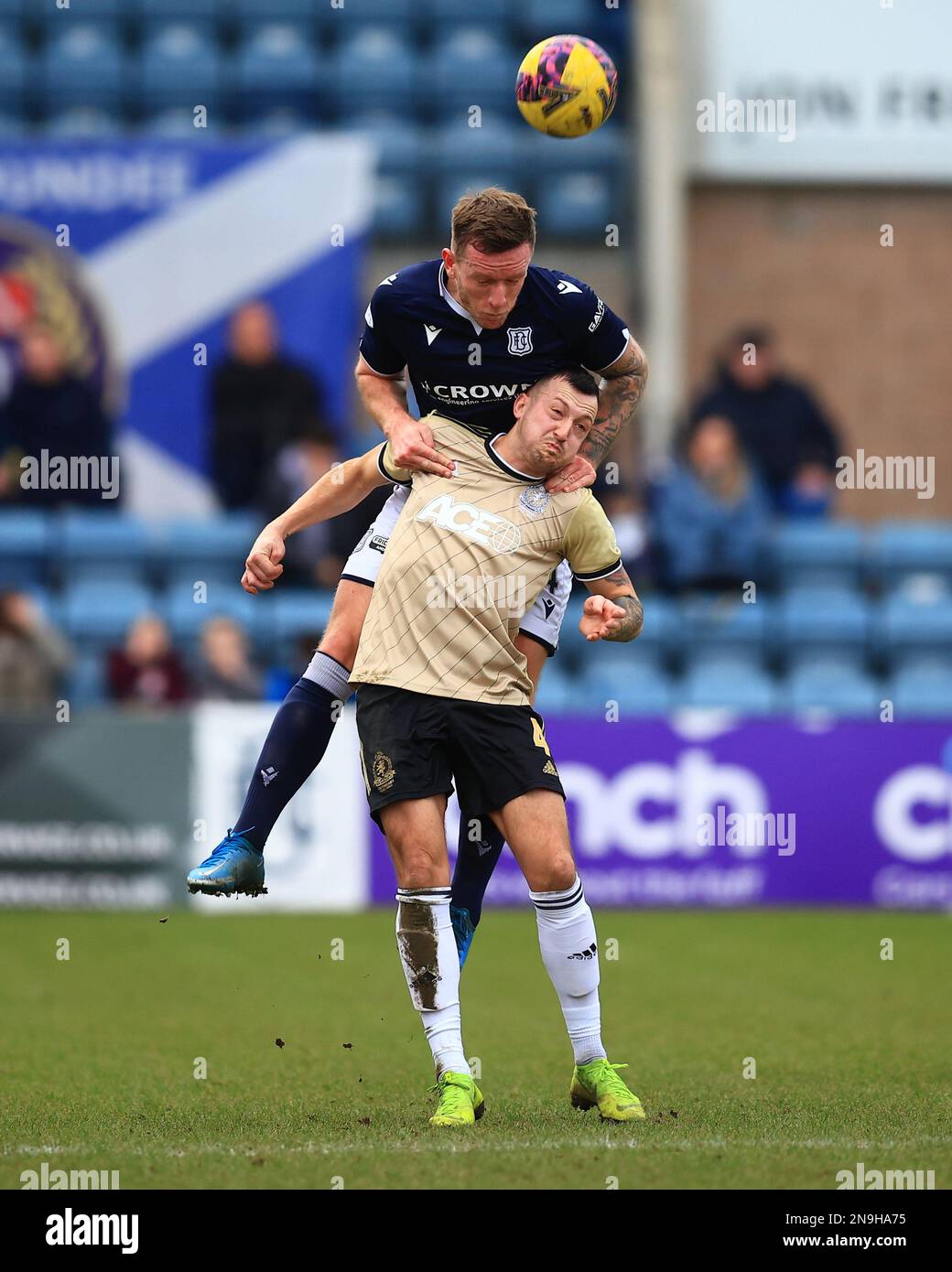 Dundee, Scotland, UK. 12th February 2023; Dens Park, Dundee, Scotland ...