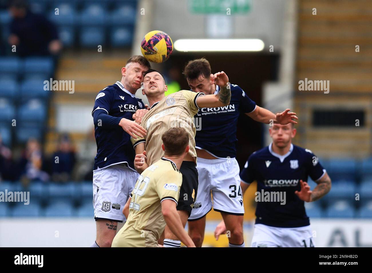 Dundee, Scotland, UK. 12th February 2023; Dens Park, Dundee, Scotland ...