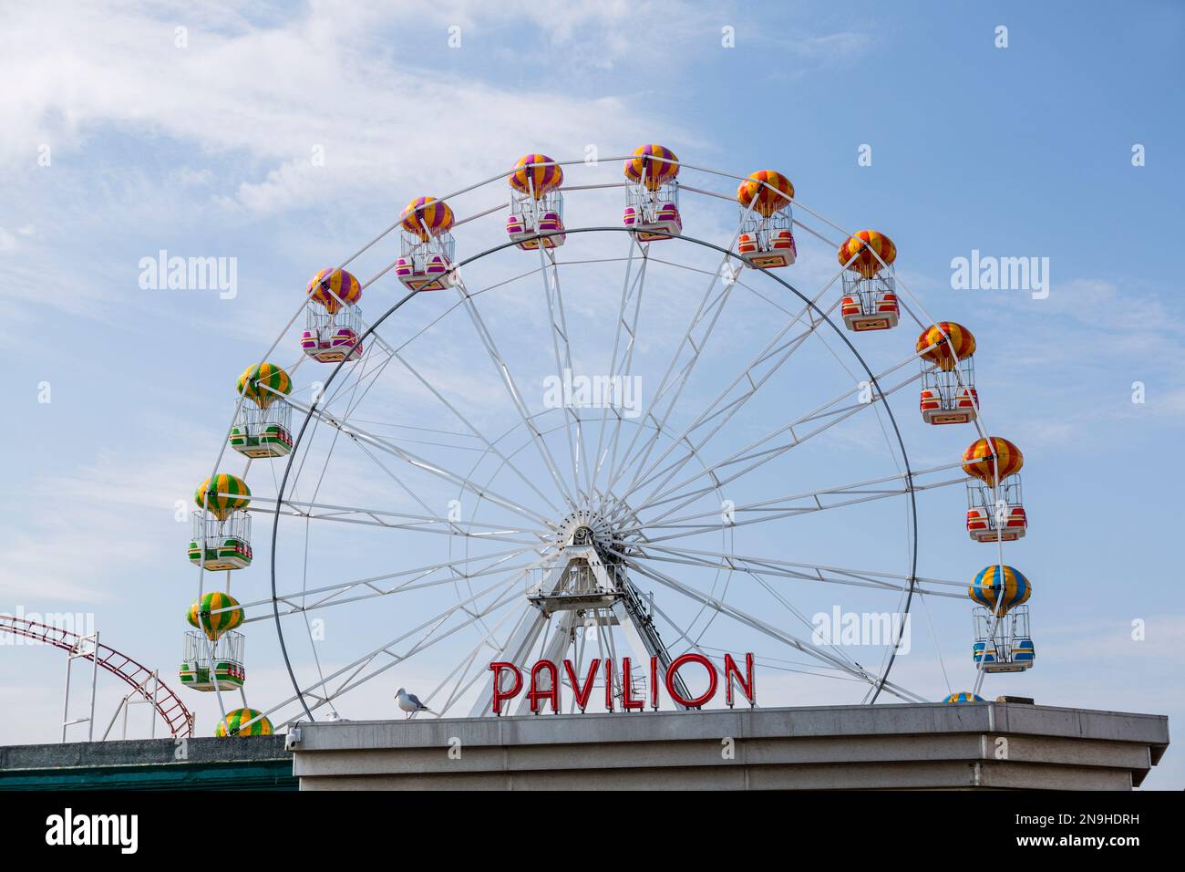 Grampian Eye big wheel at Cadonas Amusement Park, Aberdeen, Scotland ...