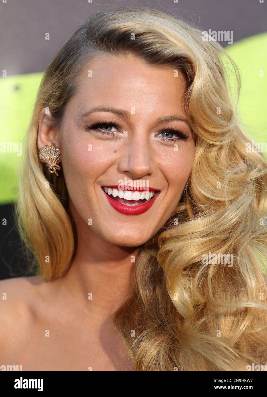 Actress Blake Lively attends the premiere of "Savages" on Monday, June ...