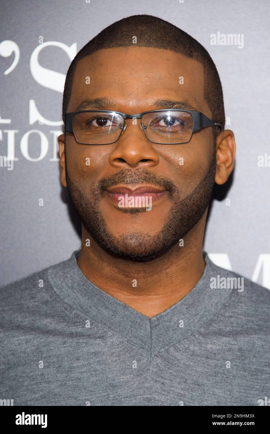 Tyler Perry attends the premiere of "Tyler Perry's Madea's Witness ...