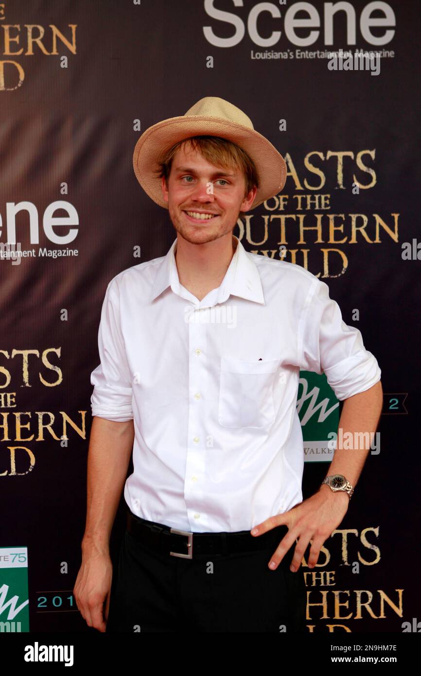 Associate producer Nathan Harrison arrives on the red carpet at the ...