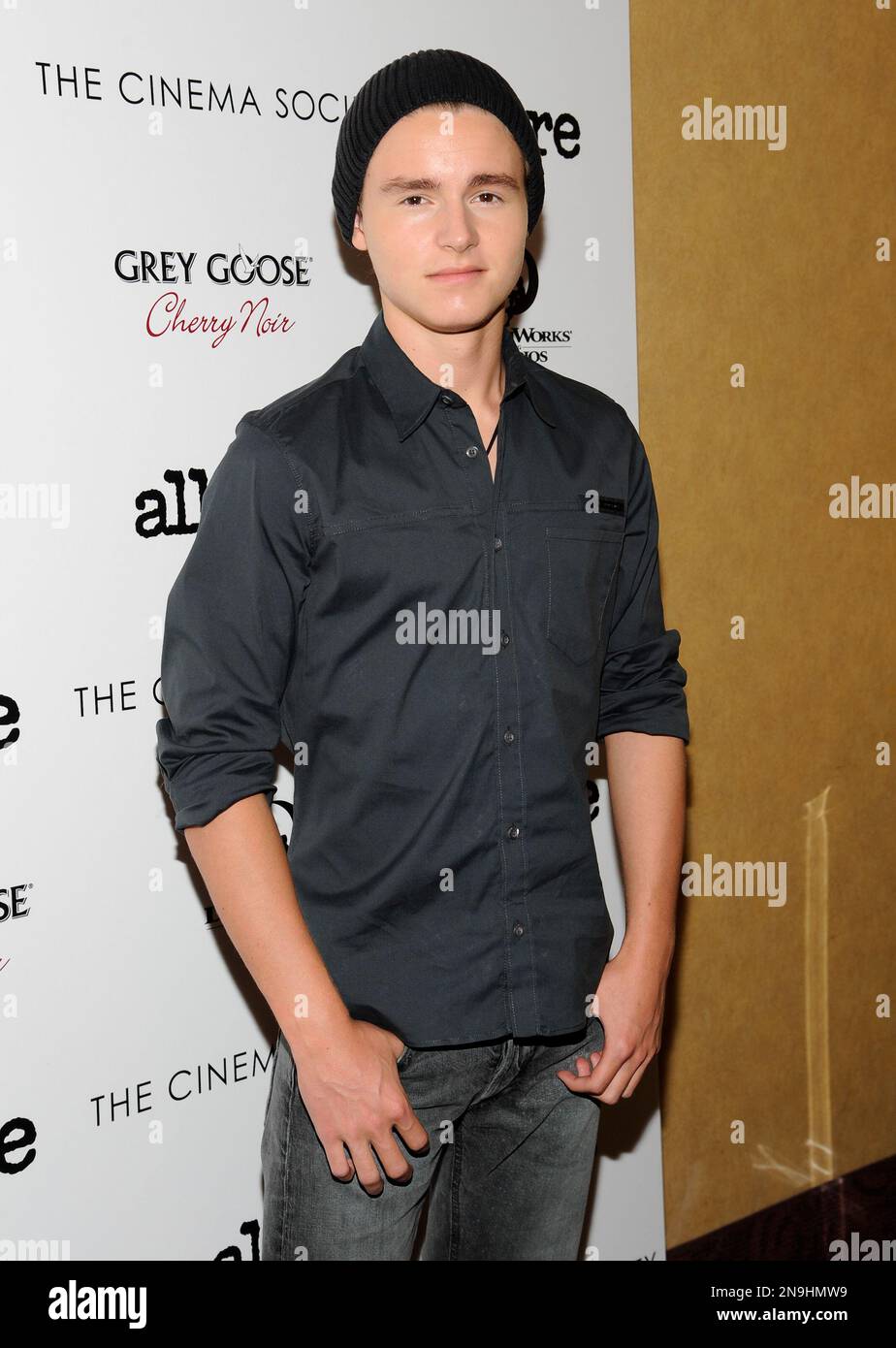 Actor Callan McAuliffe attends a special screening of "People Like Us ...