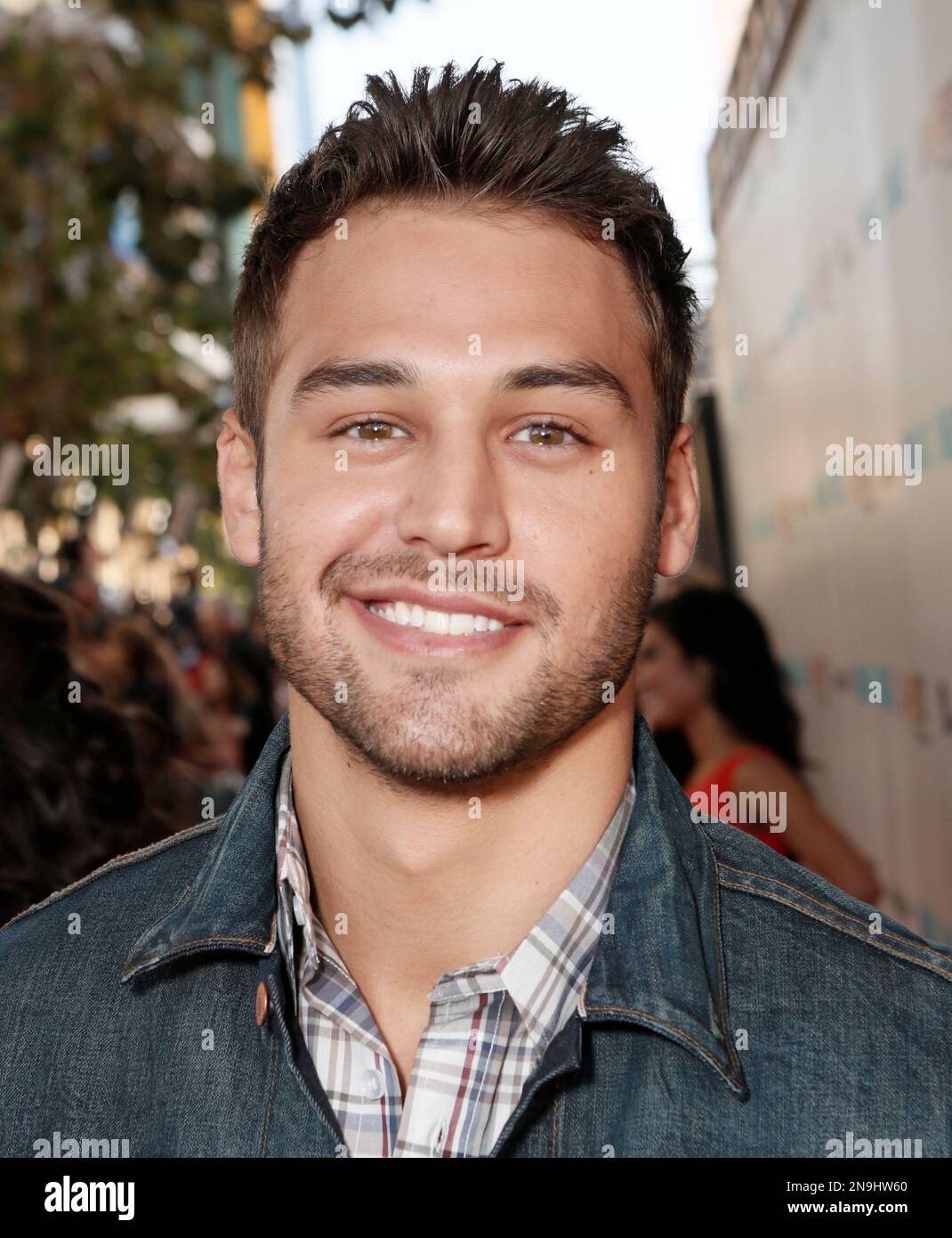 Actor Ryan Guzman attends the premiere of "Magic Mike" at Regal Cinemas ...