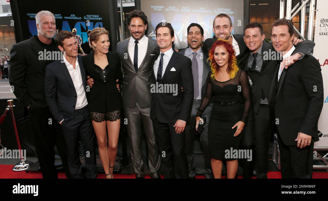 Actors Kevin Nash, Alex Pettyfer, Cody Horn, Joe Manganiello, Matt ...