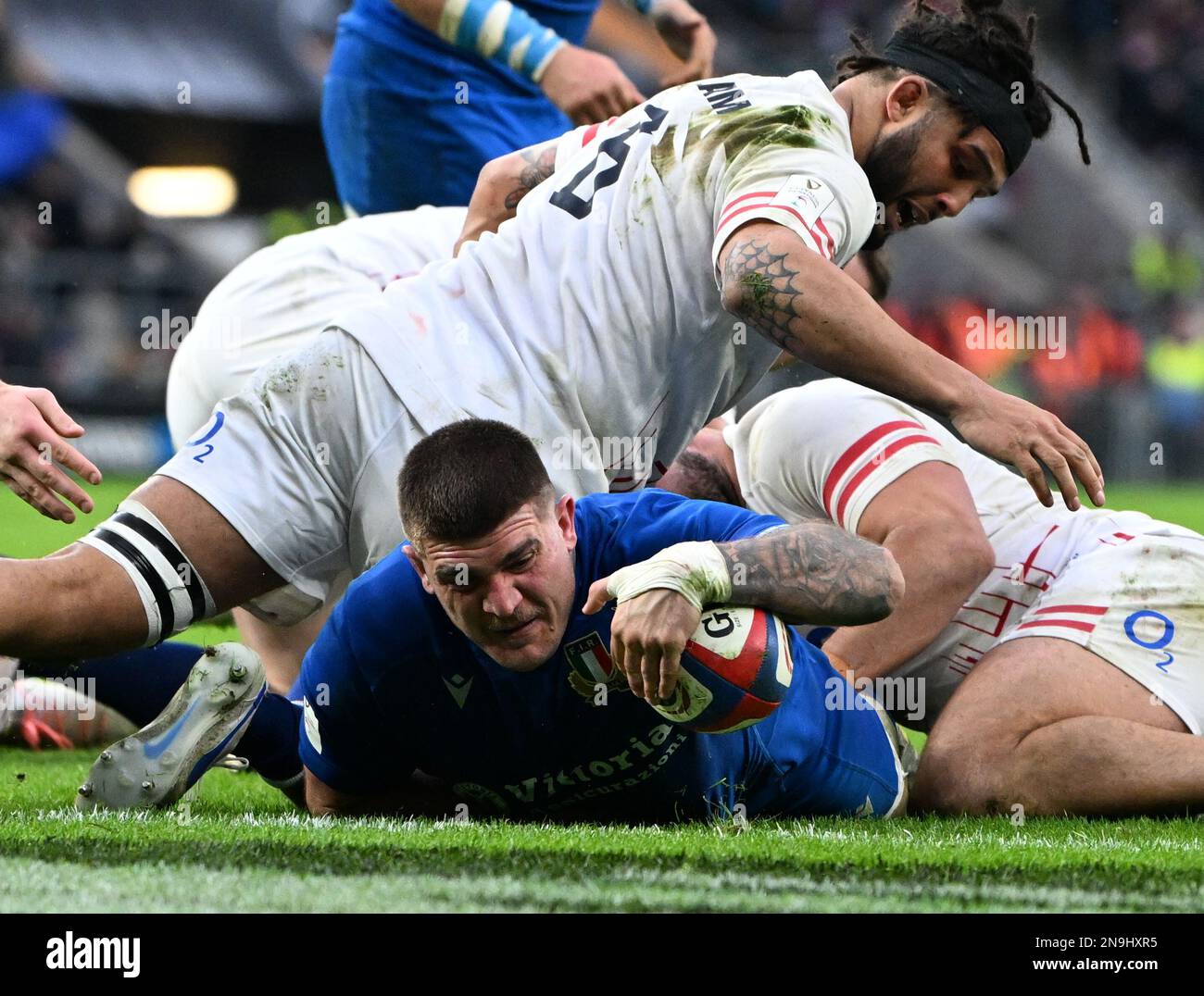 London, UK. 12th February 2023; Twickenham Stadium, London, England ...