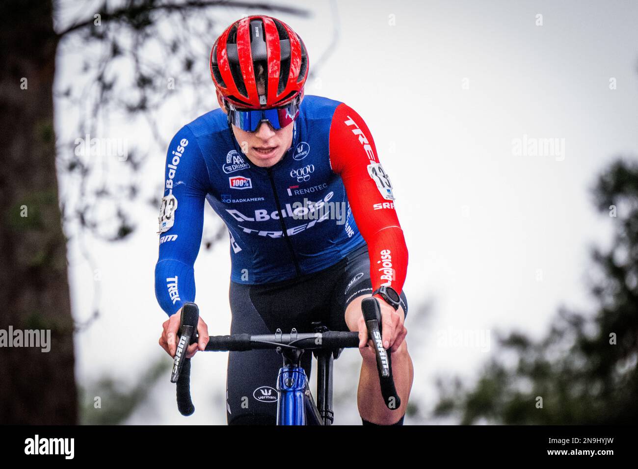 Dutch Pim Ronhaar pictured in action during the men's elite race of the ...