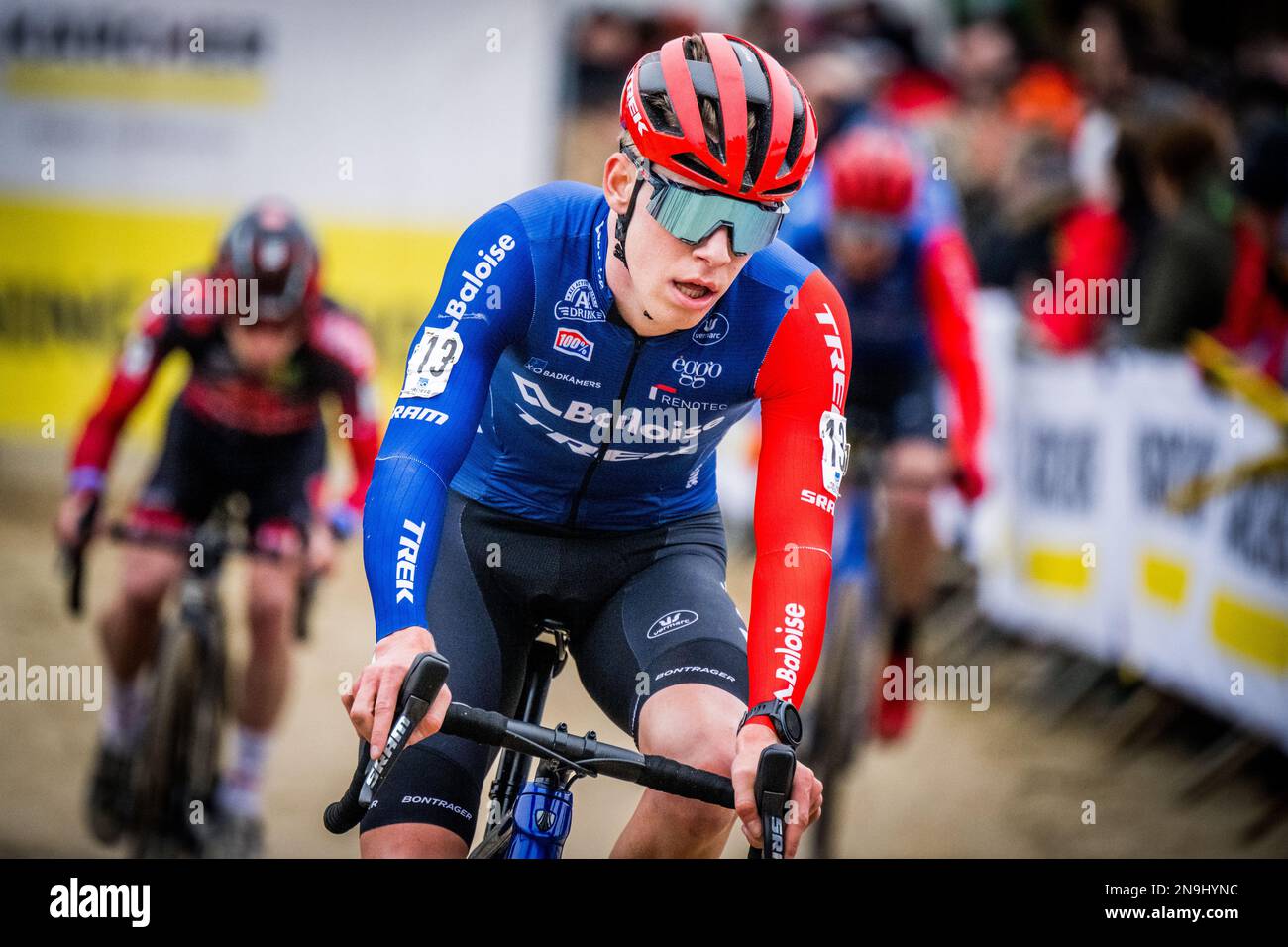 Dutch Pim Ronhaar pictured in action during the men's elite race of the ...